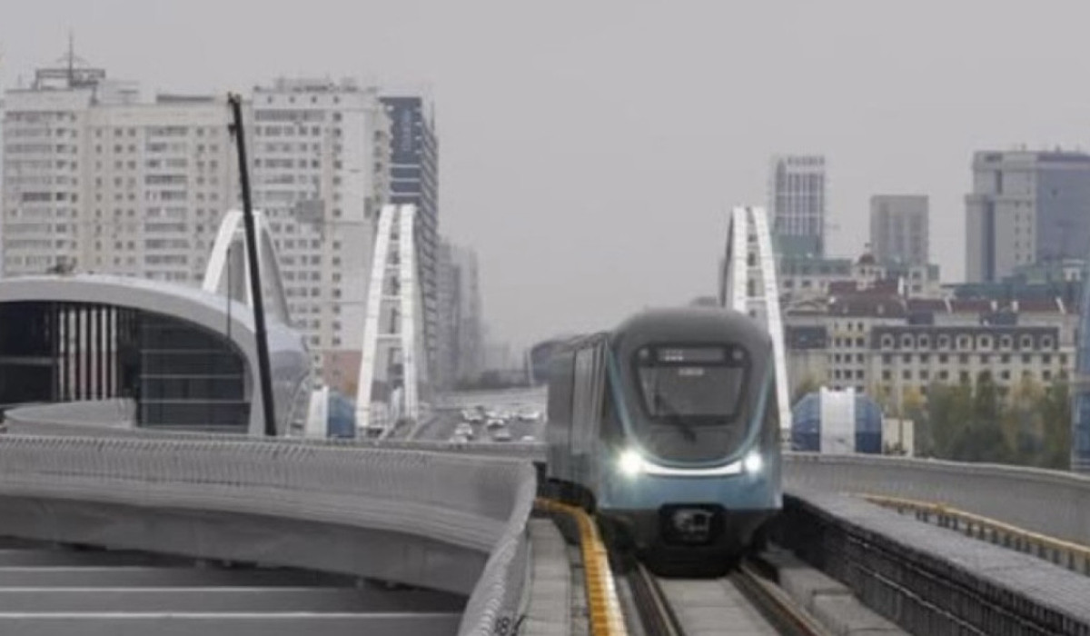 LRT test operation launched in Astana - el.kz
